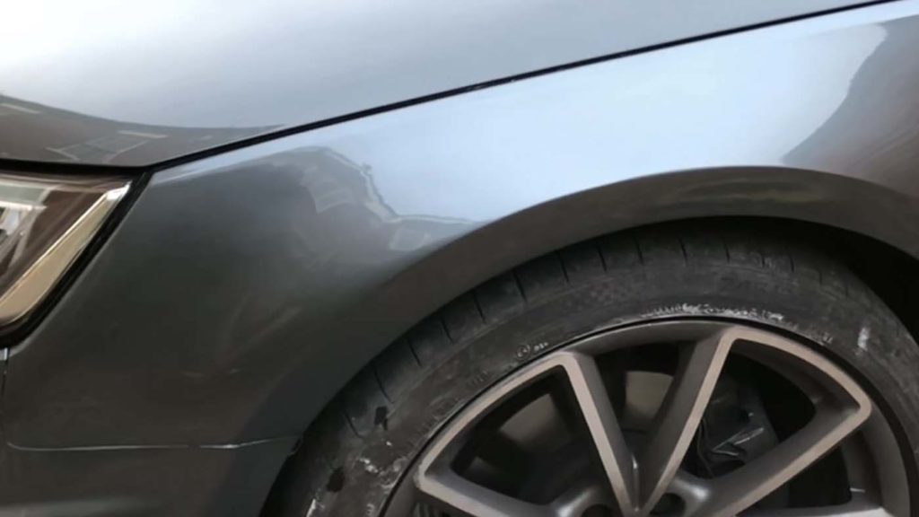 car body repair scratches bmw wheel arch after | Swift Smart Repair